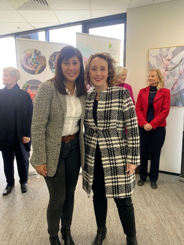 Tandem member Connie Boglis receives OAM